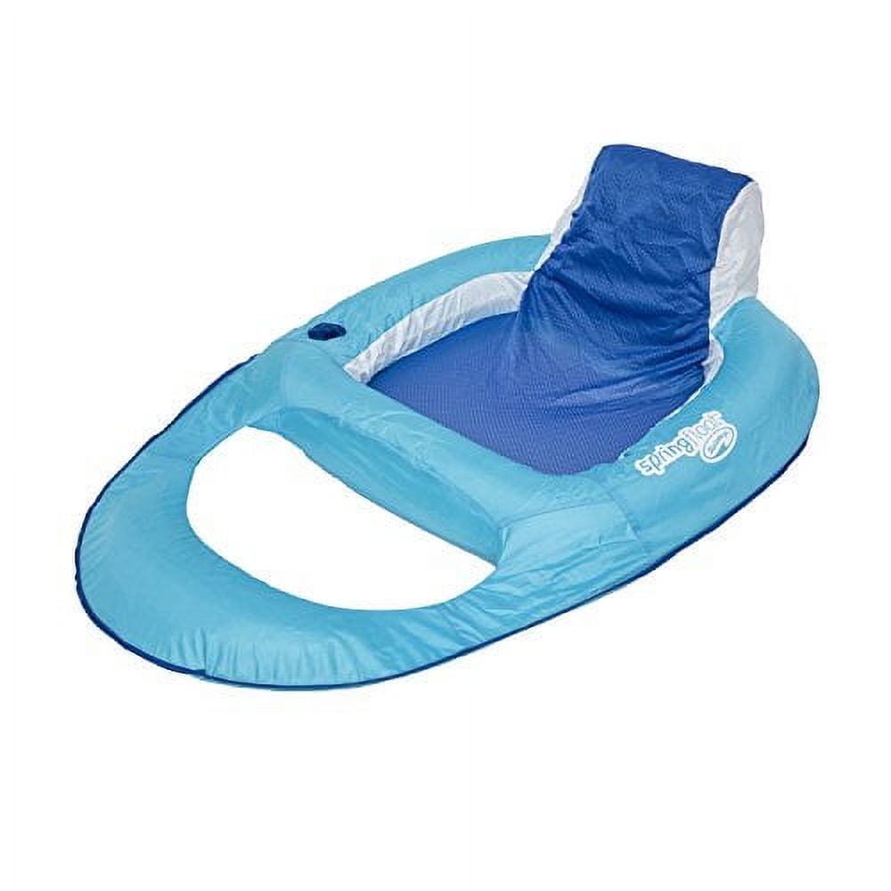 Swimways Spring Float Recliner 13018 - Colors Vary - Walmart.com