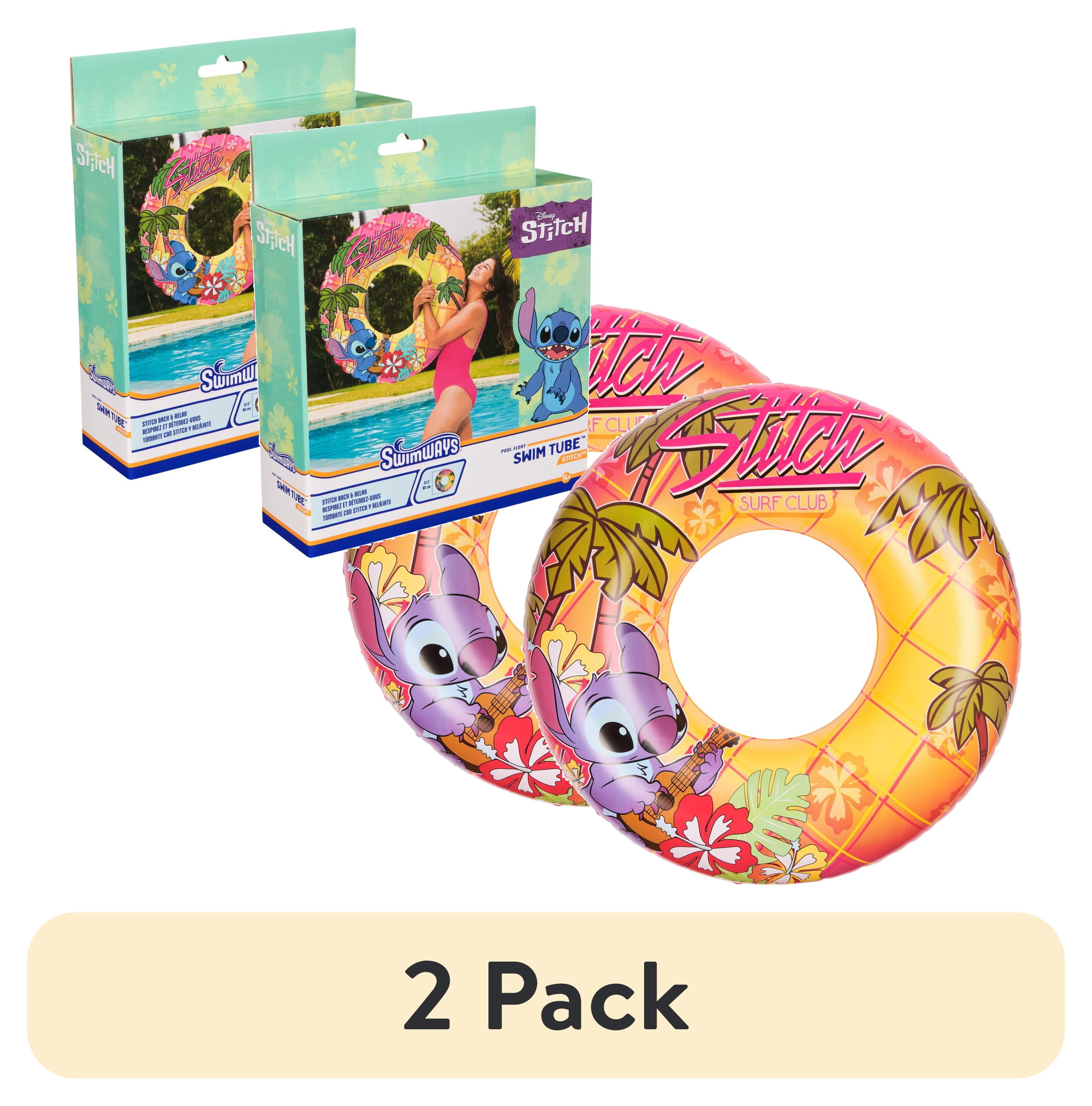 (2 pack) Swimways Stitch Swim Tube Pool Float for Adults and Teens Aged ...