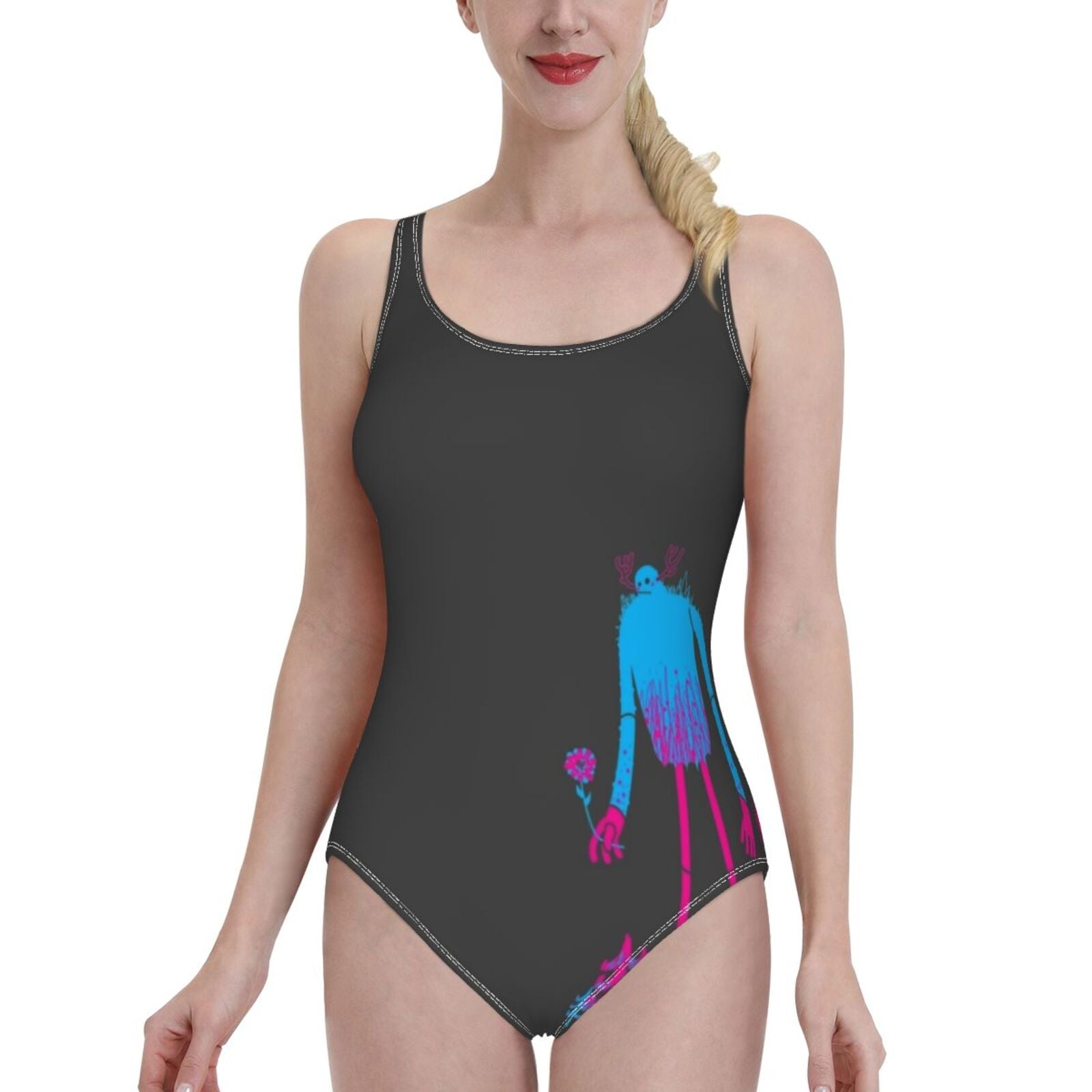 Swimwear 2024 Forestgiant New Sexy Mesh Patchwork One Piece Swimsuit