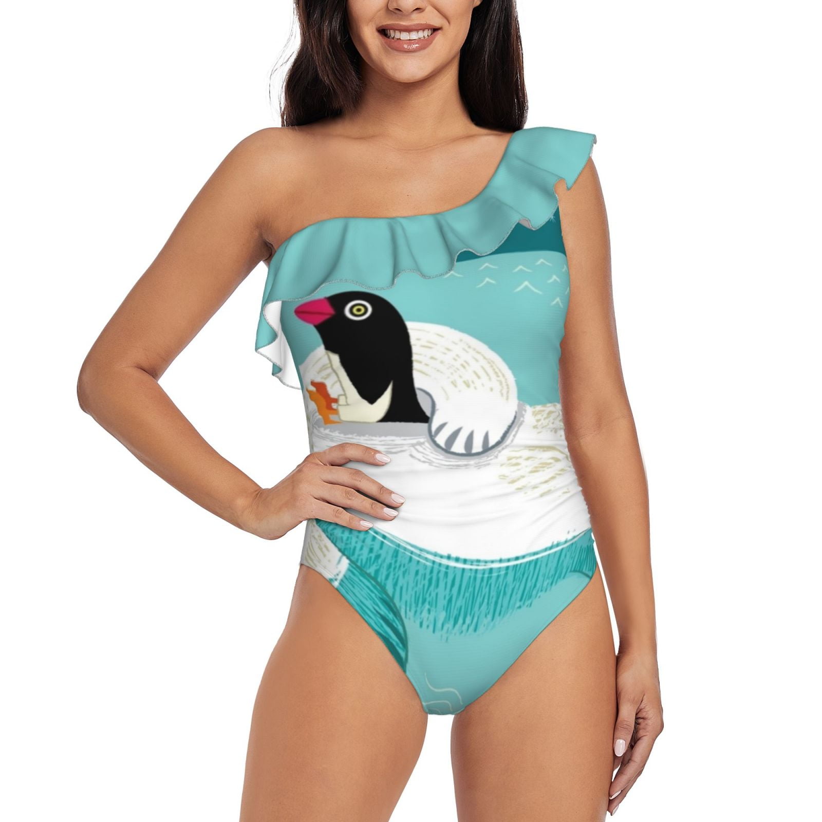 Swimwear 2024 Hitching A Ride New Sexy Mesh Patchwork One Piece