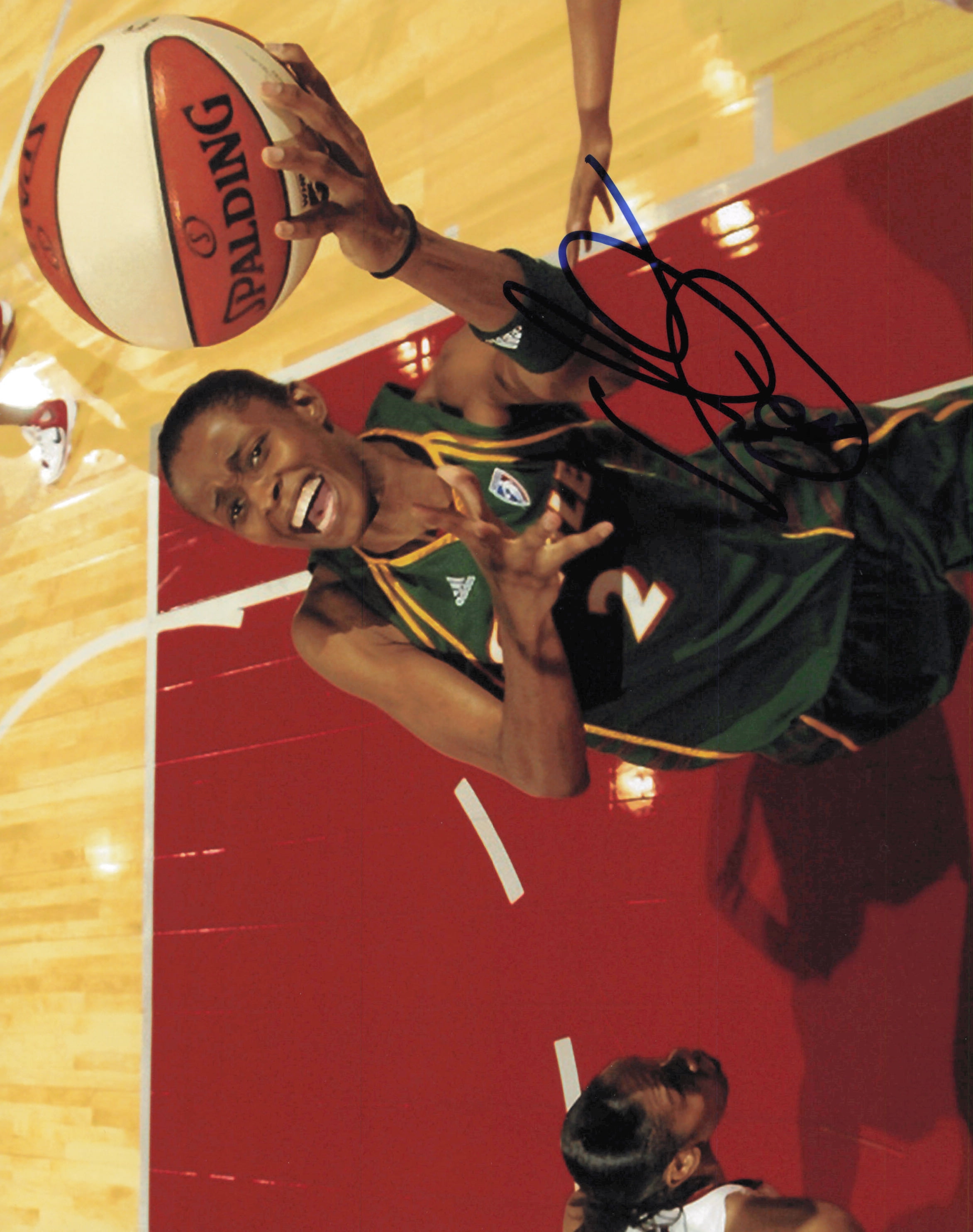 Swin Cash Autographed 8x10 Photo Seattle Storm SKU #244776 - Walmart.com