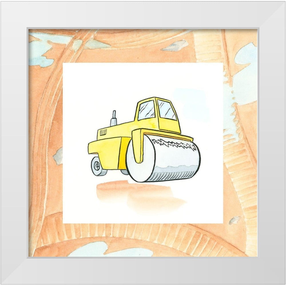 Swinford, Charles 26x26 White Modern Wood Framed Museum Art Print ...
