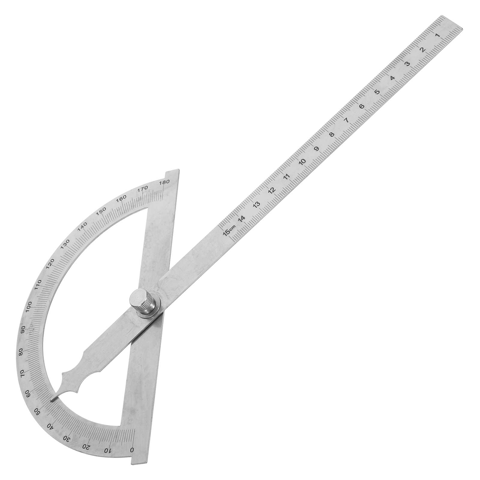 Swing Arm Protractor Angle Measuring Tool Woodworking Drawing ...
