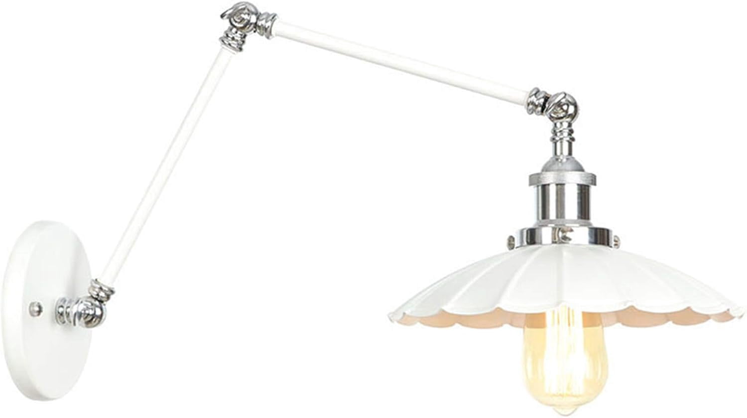 Swing Arm Wall Light Lamp lighting Fixture Vintage Wall Sconces with ...