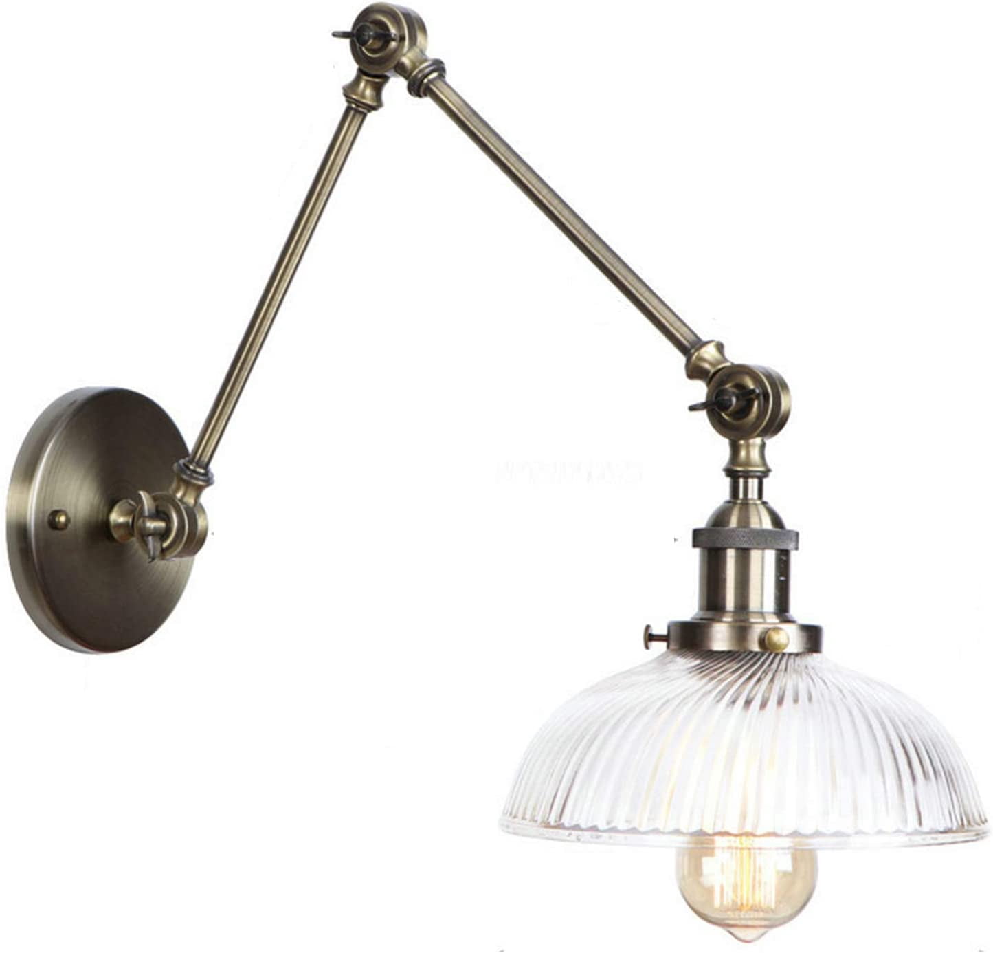 Swing Arm Wall Light Lamp lighting Fixture Vintage Wall Sconces with ...