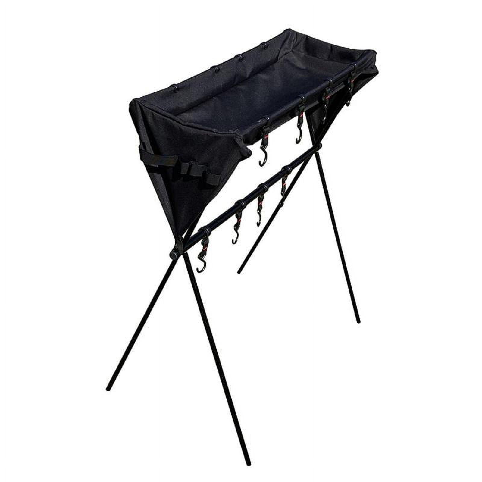 Swing Campfire Cooking Stand for Cookware Adjustable Collapsible Legs ...