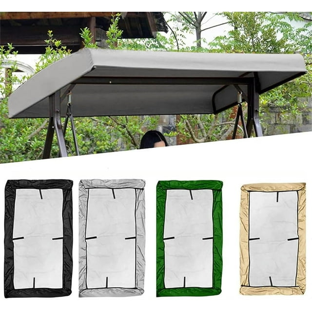 Swing Chair Canopy Replacement 3 Seater Garden Swing Seat Canopy Cover ...
