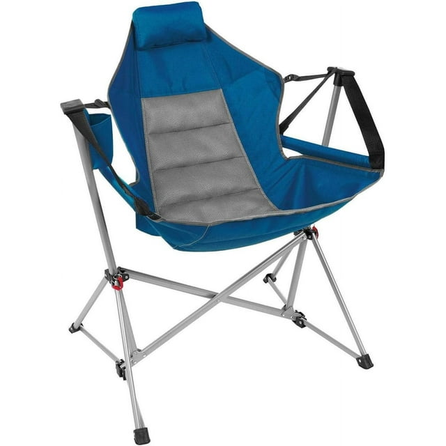 Swing Chair Lounger For Relaxing With Arm Rest, Foldable - Walmart.com