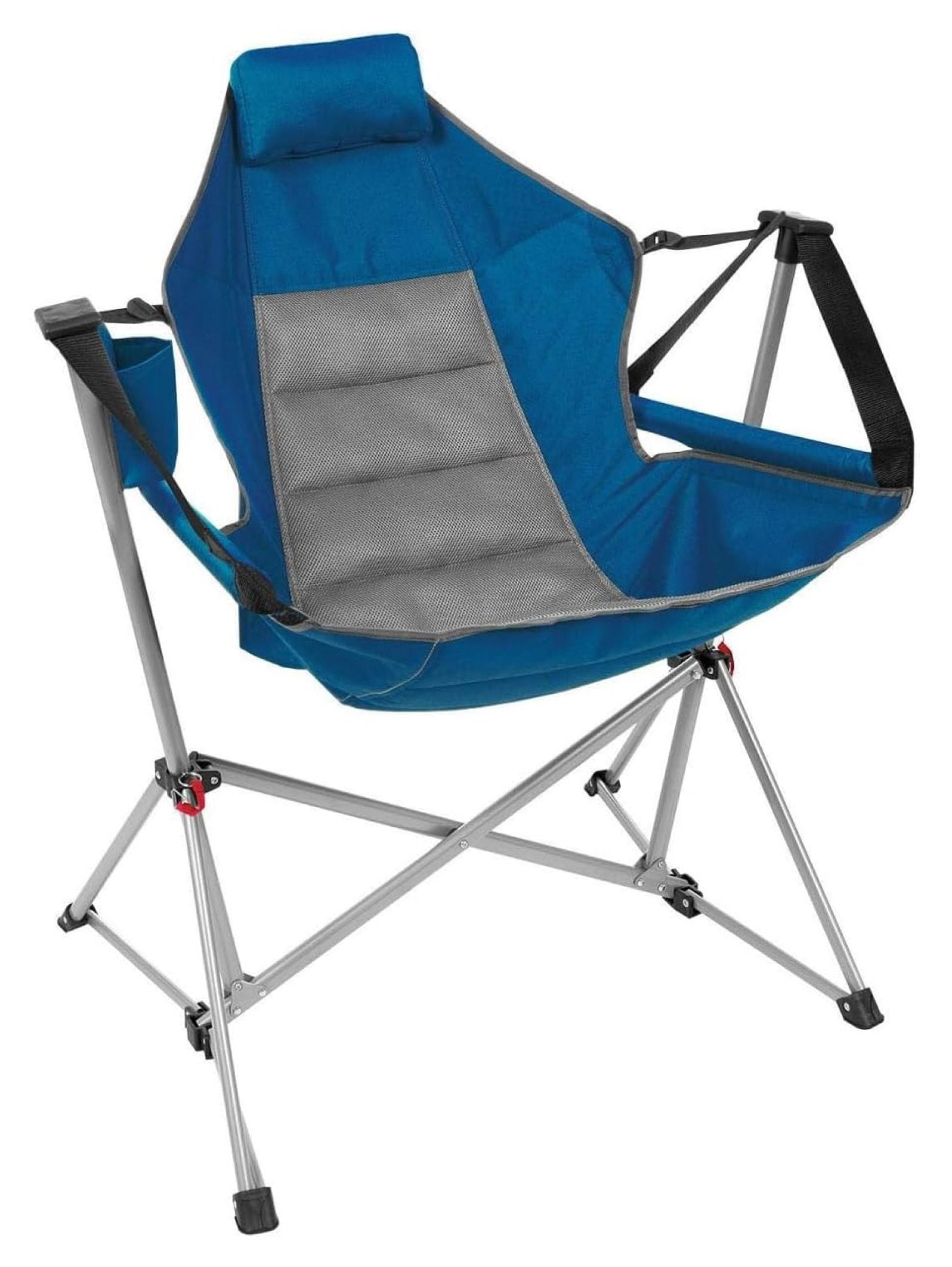 ZHOUB Swing Chair Lounger, Foldable, 300-lb Capacity, Adjustable ...