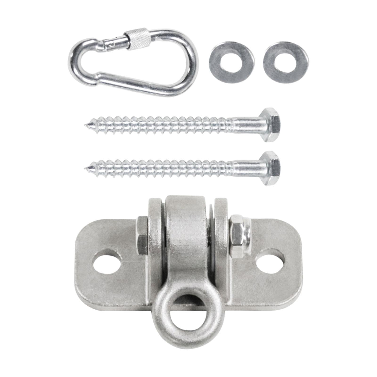 Swing Hanger Ceiling Anchor Iron Hardware Kit Swivel Heavy Duty Hanging ...