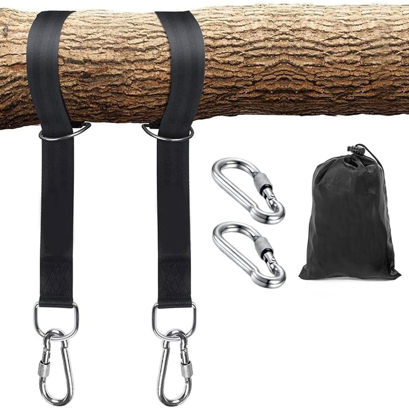 Swing Hanging Strap Kit for Wooden Swings, 5/10 Ft Outdoor Swing Straps ...