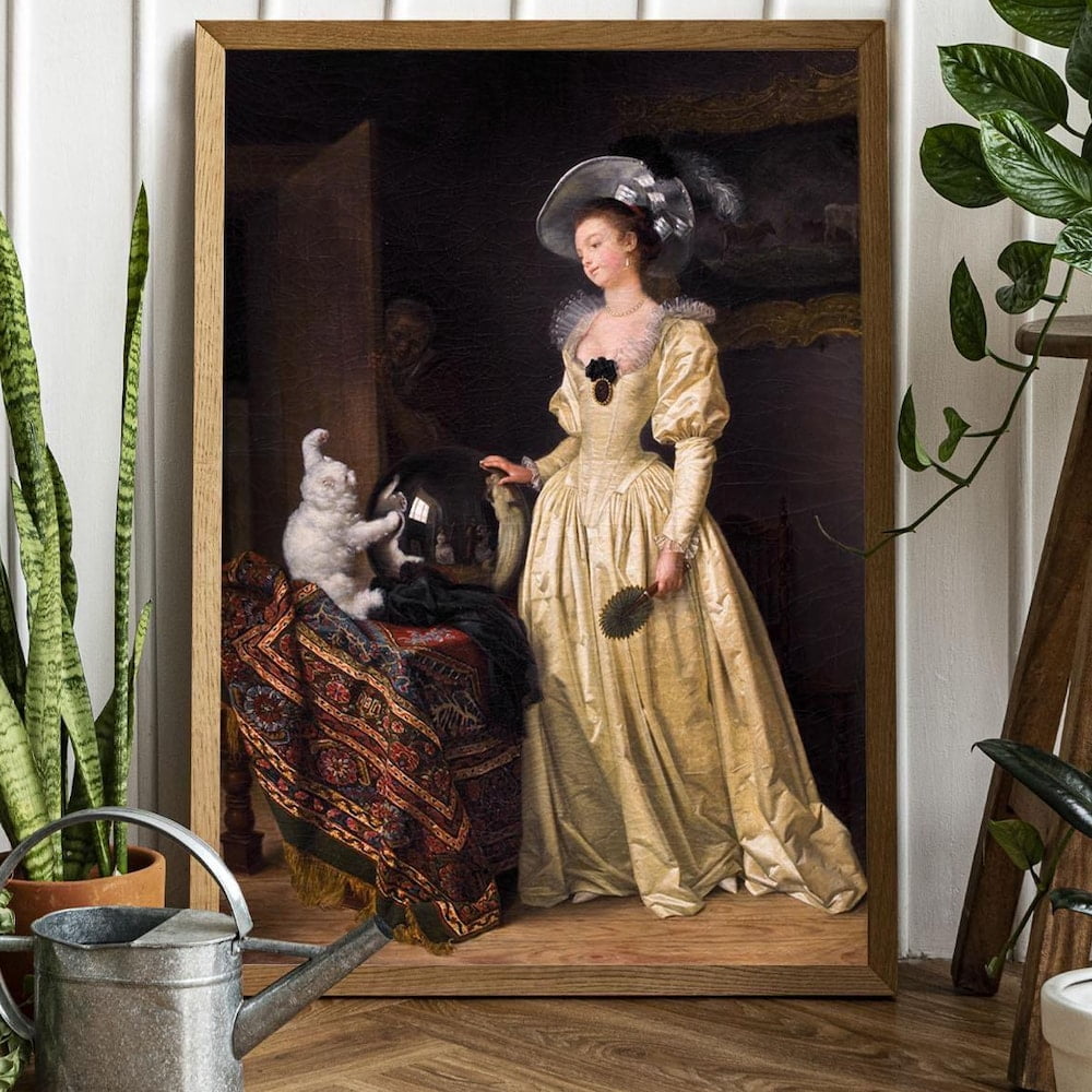 The Swing By Jean Fragonard, Rococo Portrait Painting Print, Classical ...