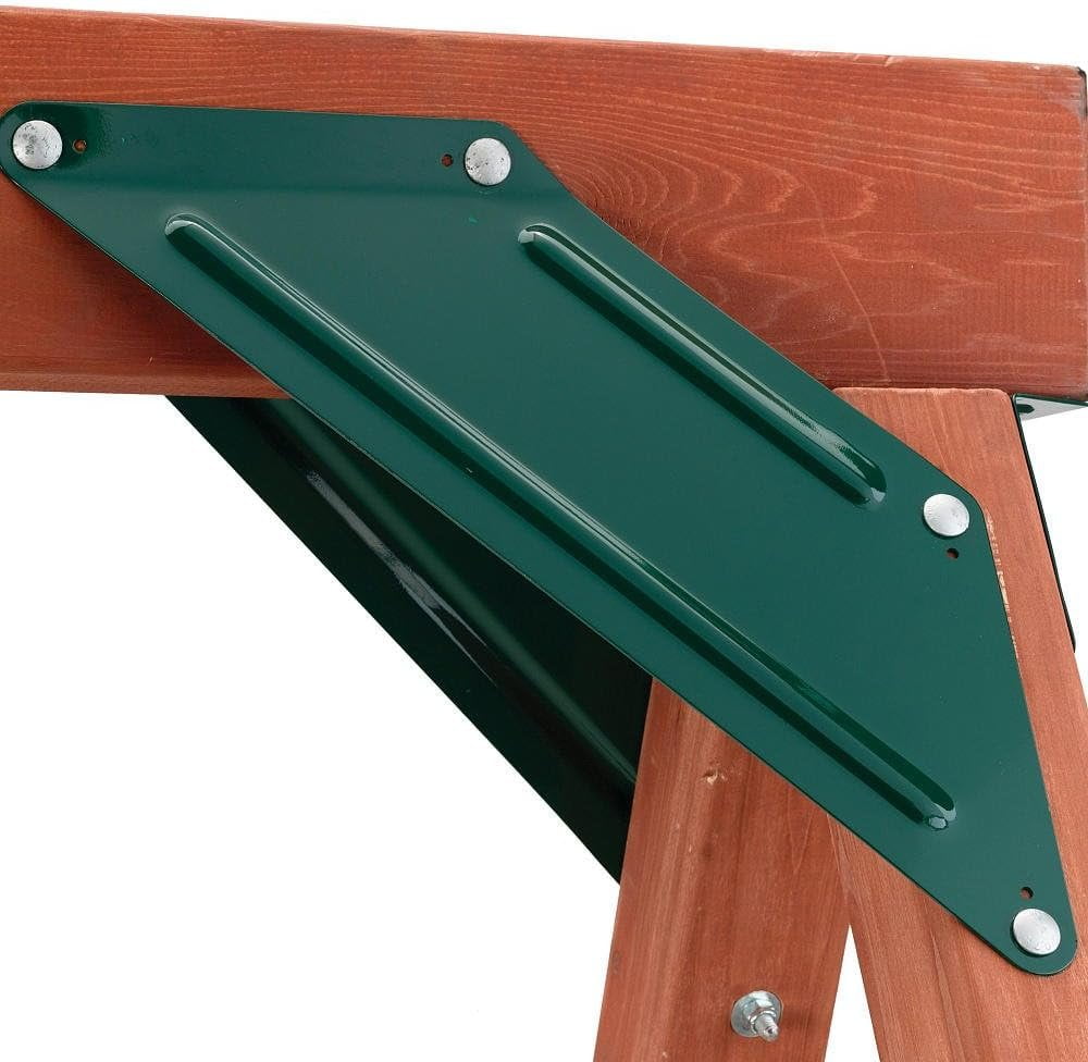 Swing-N-Slide EZ Frame Swing Beam Brace, Pair of Metal Braces for Swing ...