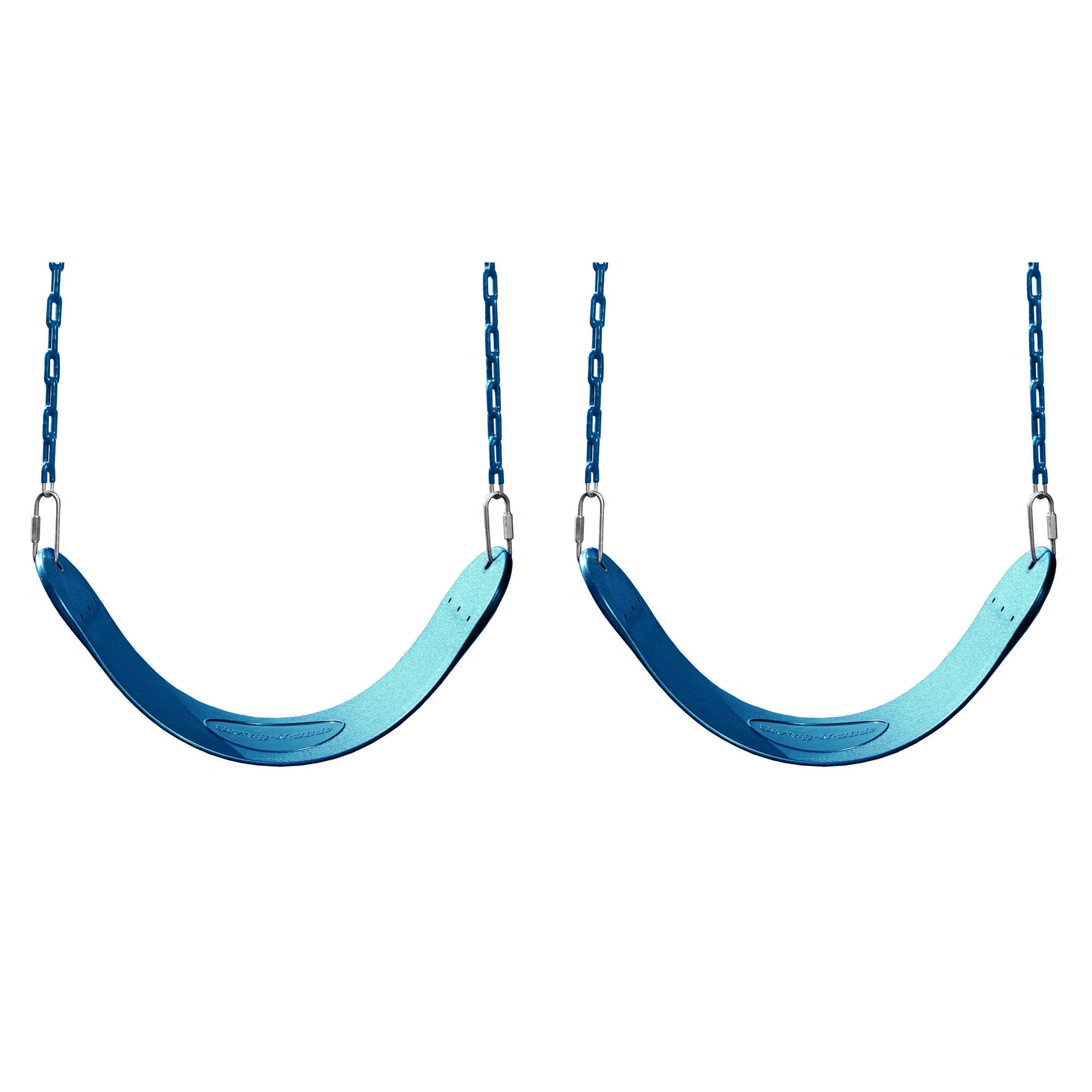 Swing-N-Slide Swing Set Bundle with Swing Seats with Chains - Blue (2 ...