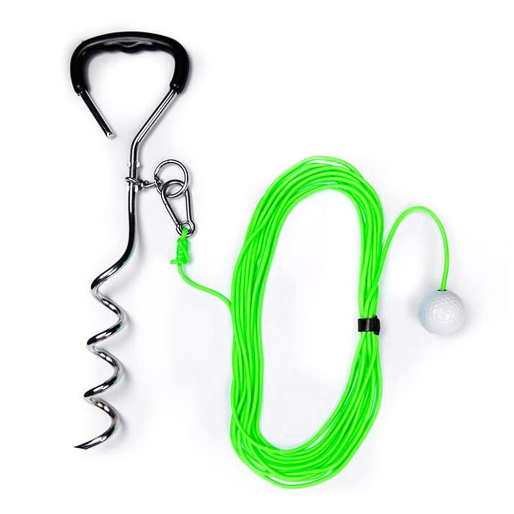 Swing Rope Ball Trainer 50ft Swing Practice Rope Training Rope Nails ...