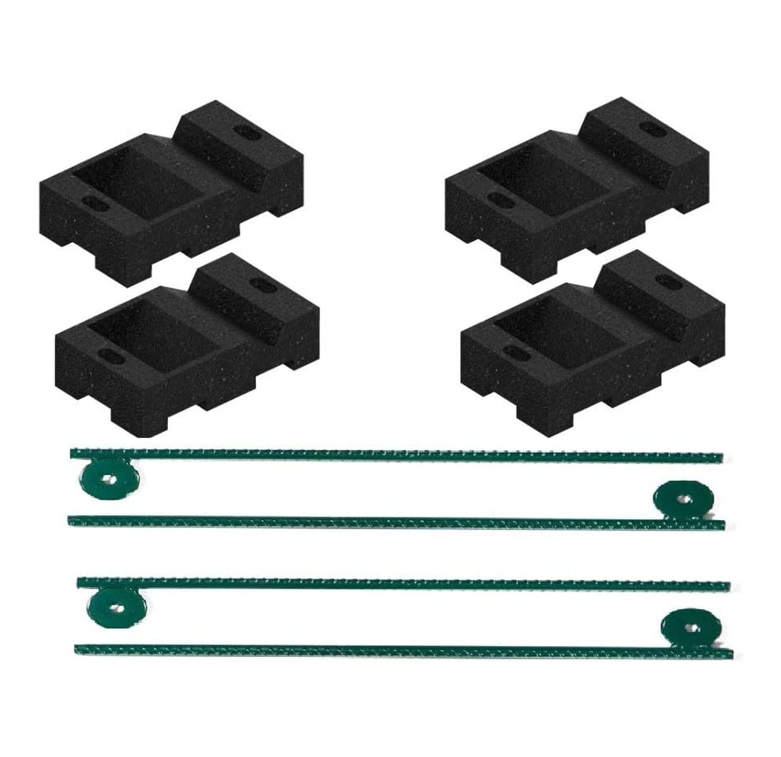 Swing Set Anchor Leveling Kit :: Includes 4 Small Molded Rubber Blocks ...