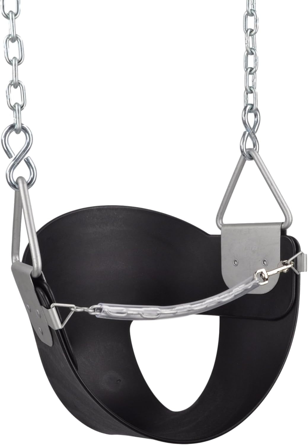 Swing Set Stuff High Back Half Bucket Swing Seat with Chains and Hooks ...