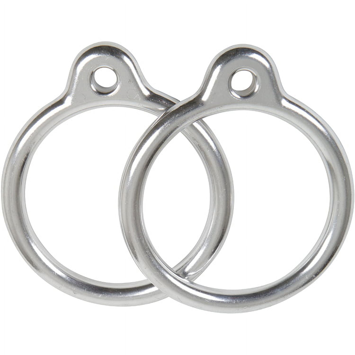 Swing Set Stuff Inc. Aluminum Round Trapeze Rings Pair - Walmart.com