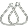 Swing Set Stuff Inc. Aluminum Triangle Trapeze Rings Pair - Walmart.com