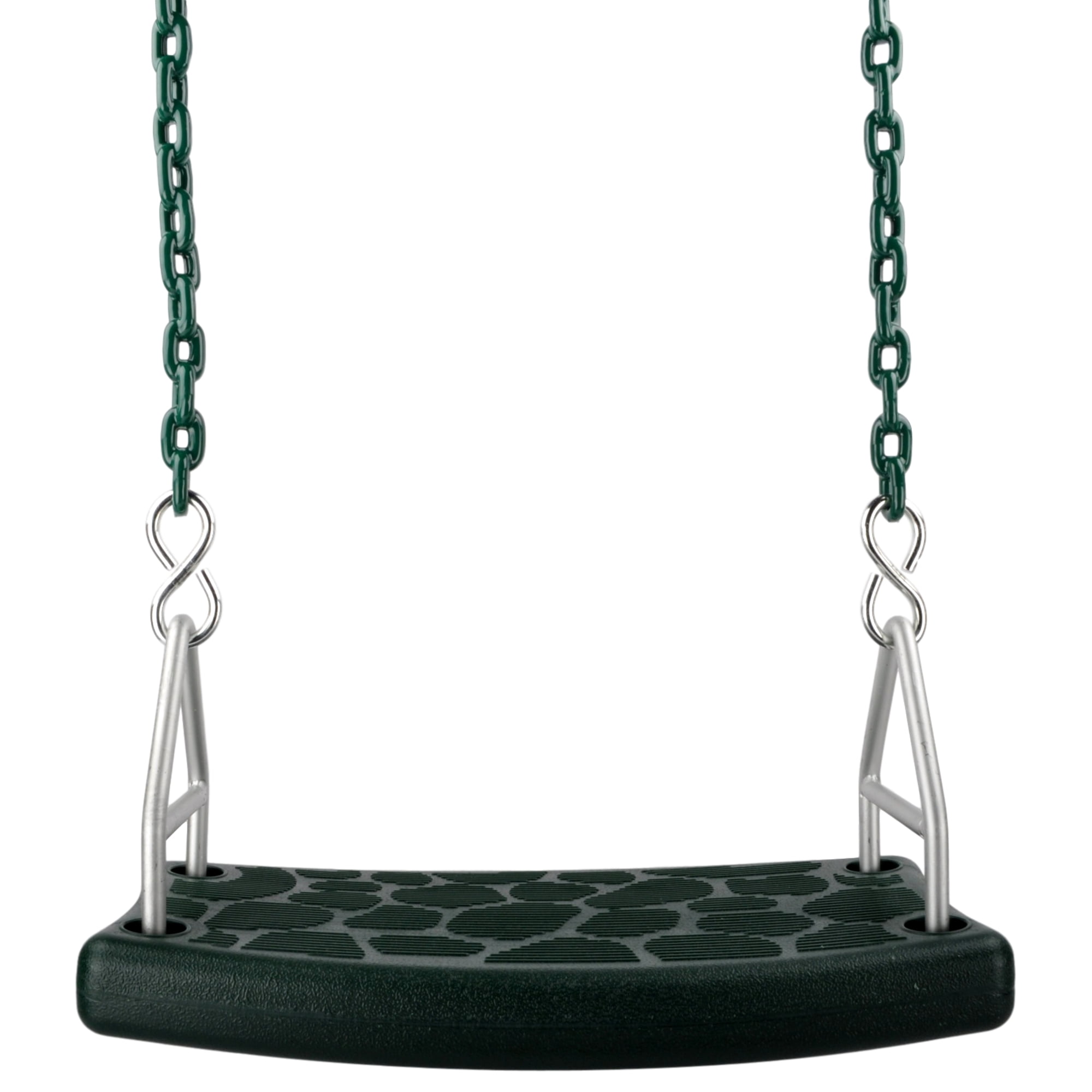 Swing Set Stuff Inc. Flat Seat with 8.5 Ft. Coated Chain (Green ...