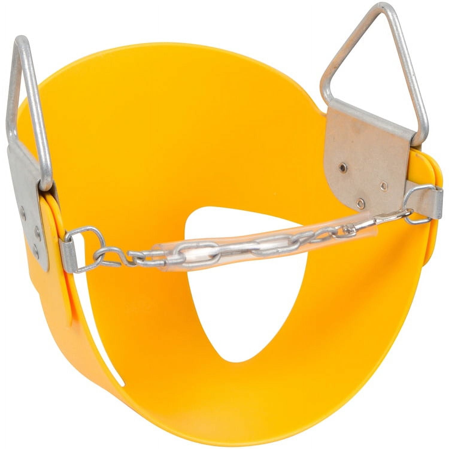 Swing Set Stuff Inc. Highback Half Bucket Child's Swing Seat, Yellow ...