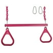 Swing Set Stuff Inc. Aluminum Triangle Trapeze Rings Pair - Walmart.com