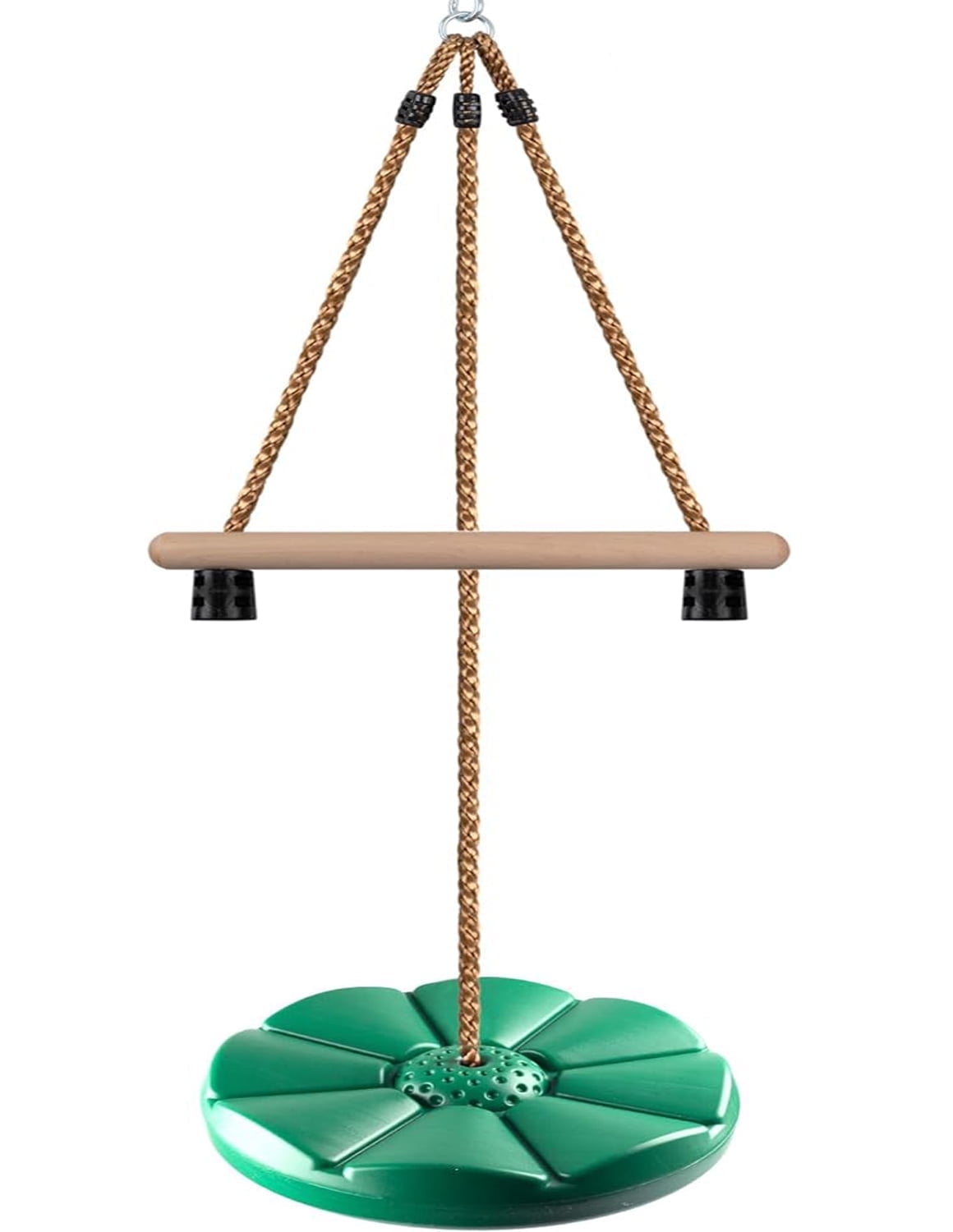 Adjustable Outdoor Tree Swing Set with Monkey Bars and Disc, Saucer ...