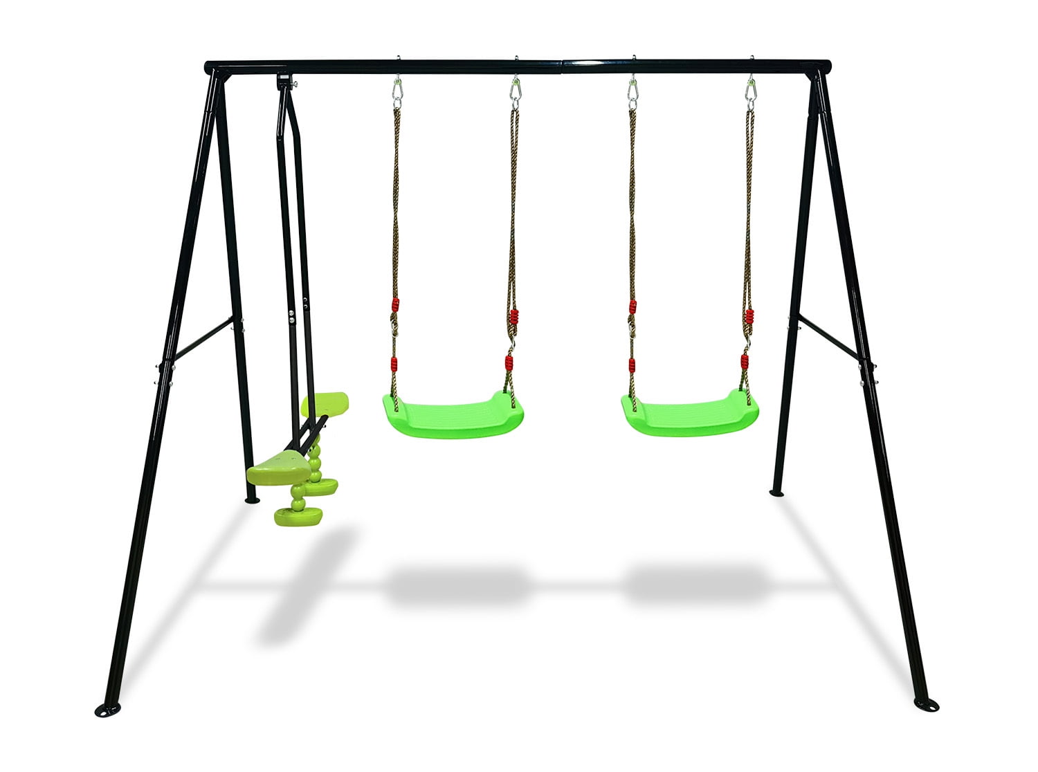 Swing Sets for Backyard 550LBS 3 Seat Swingset Outdoor for Kids Swing ...