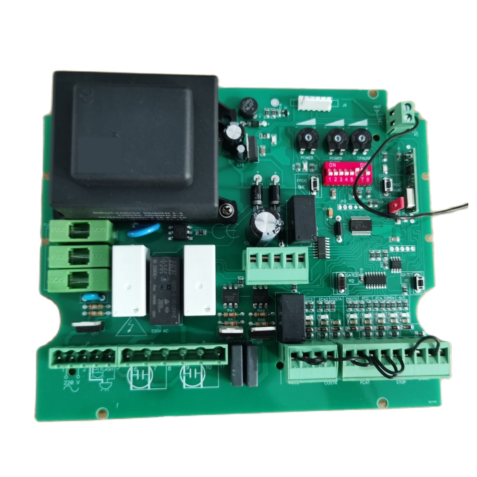 Swing/Sliding Gate AC 433 Mhz NC Model For Double Motor Swing/Sliding ...
