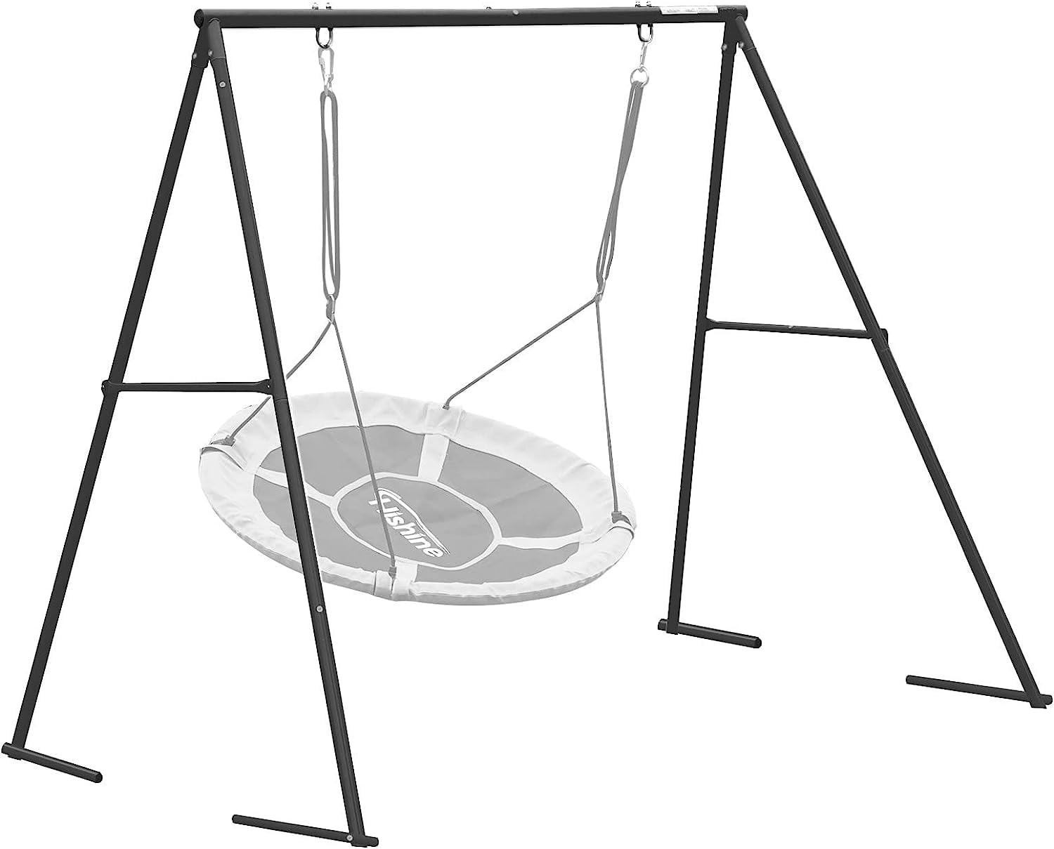 Swing Stand A Frame Heavy Duty, 71” Height Full Metal Swing Frame,Anti ...