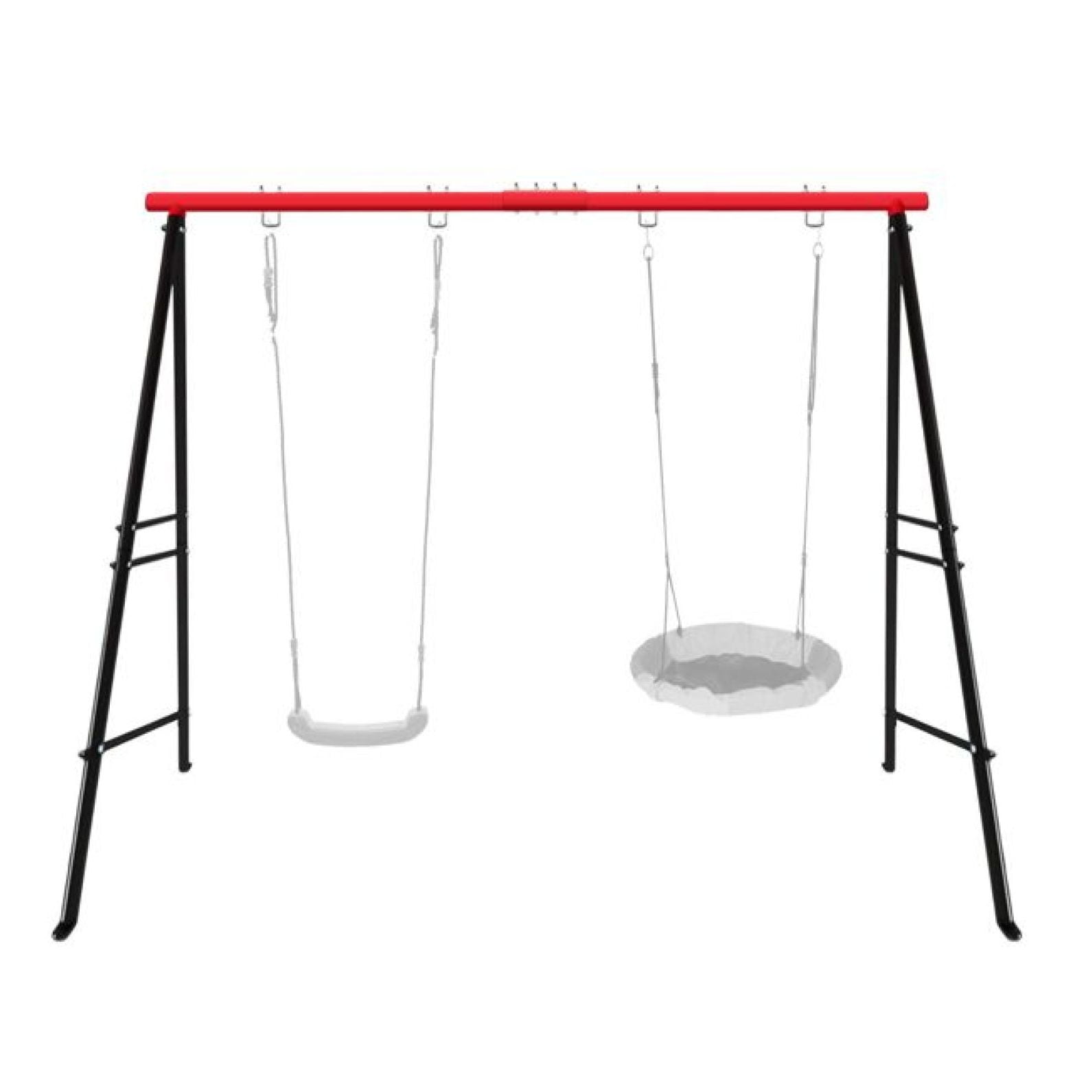 Swing Stand Frame,Swing Set Frame for Both Kids and Adults,500 Lbs ...