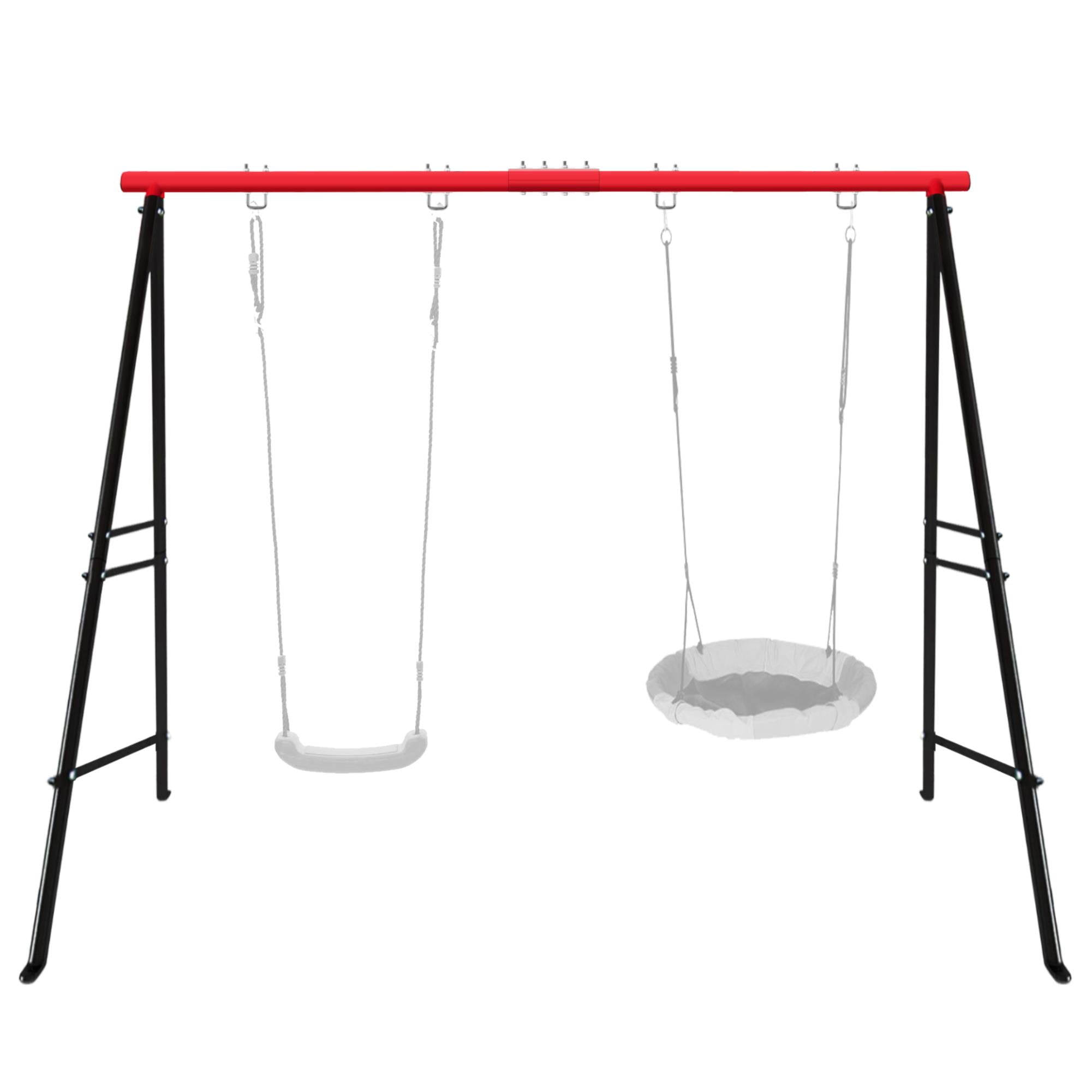 Swing Stand Frame,Swing Set Frame for Both Kids and Adults,500 Lbs ...
