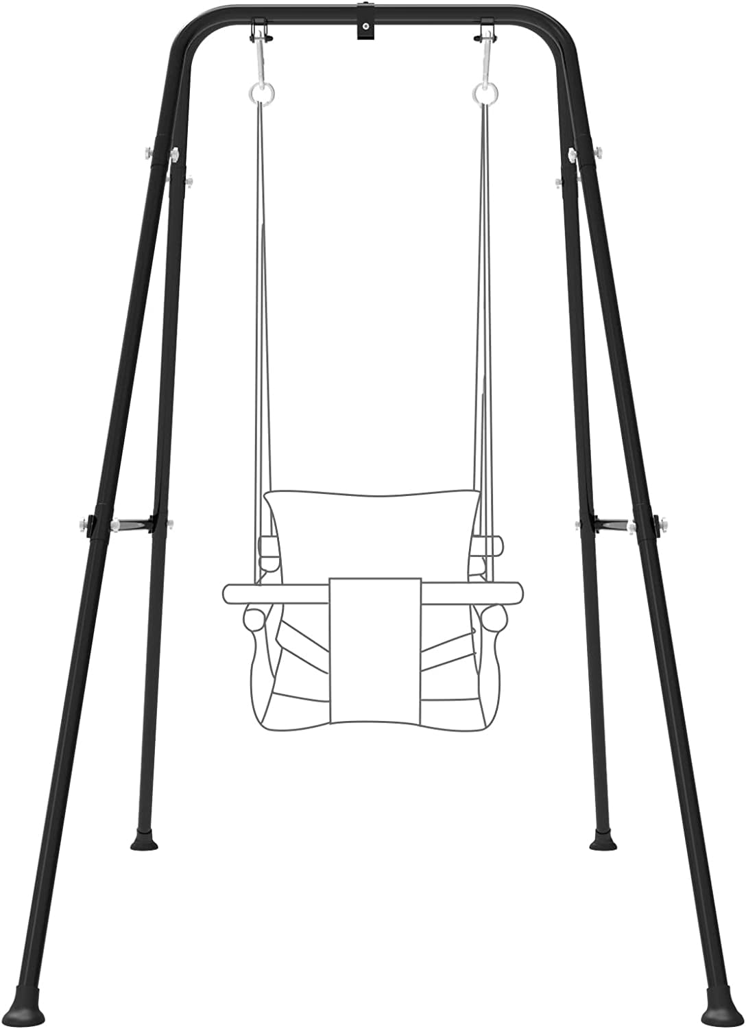 Swing Stand for Kids,Baby Swing Frame, Toddler A-Frame Metal Swing Sets ...