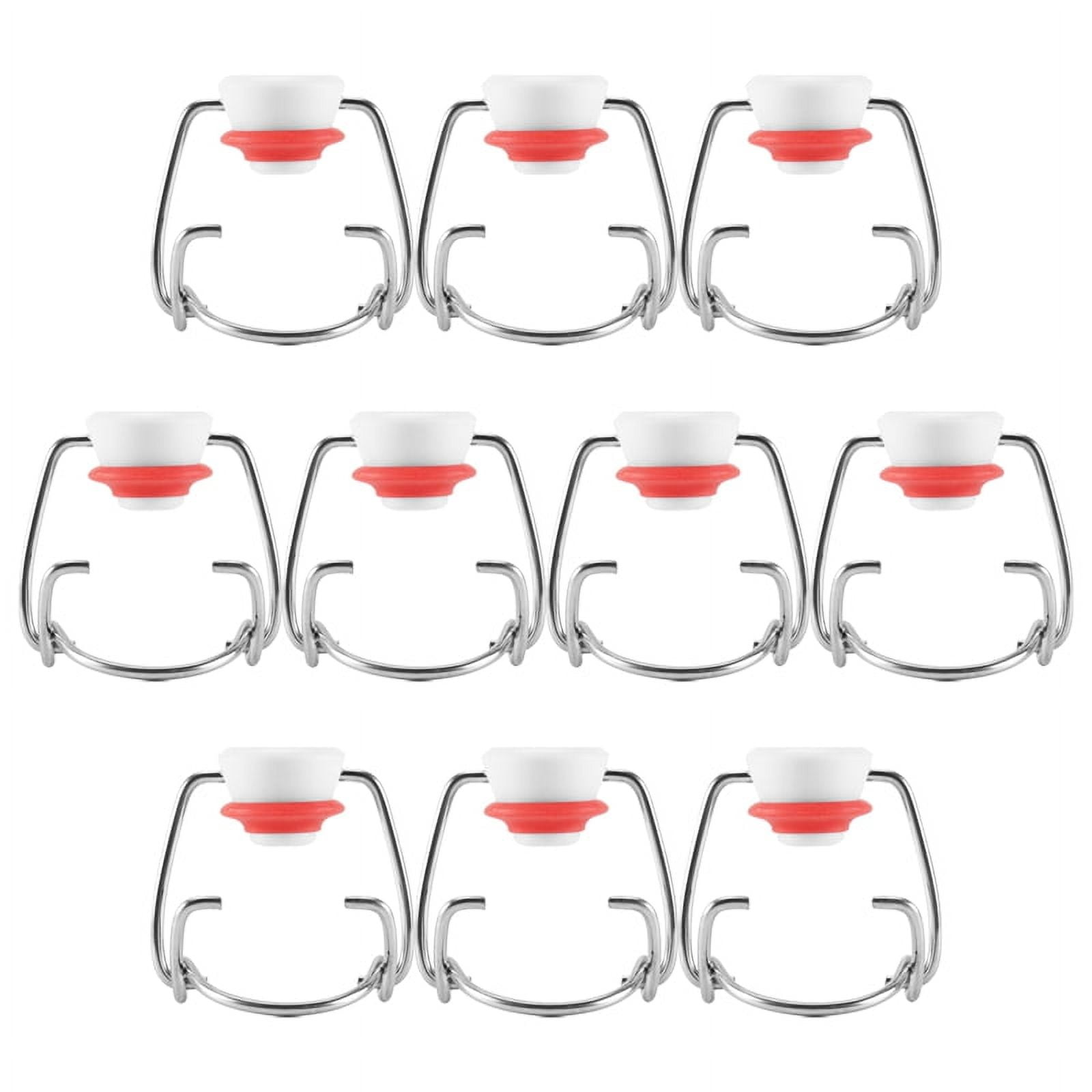 Swing Top Glass Bottle Caps Flip Beer Bottle Swing Cap for Style Beer ...