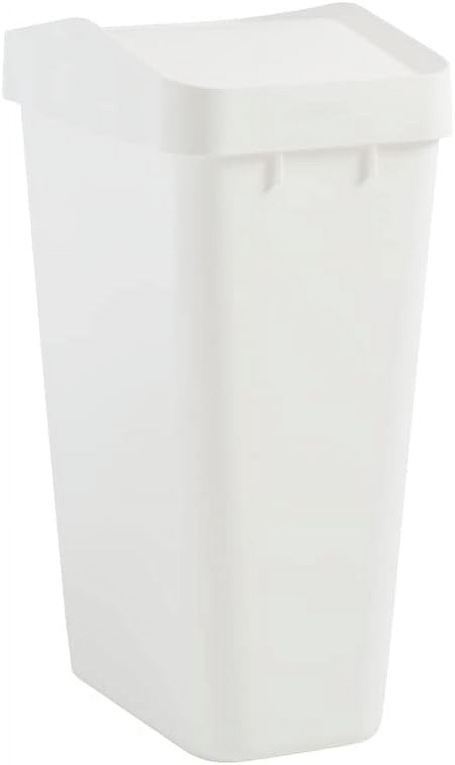 Swing Top Waste Container for Home and Kitchen, Easy Access Disposal ...