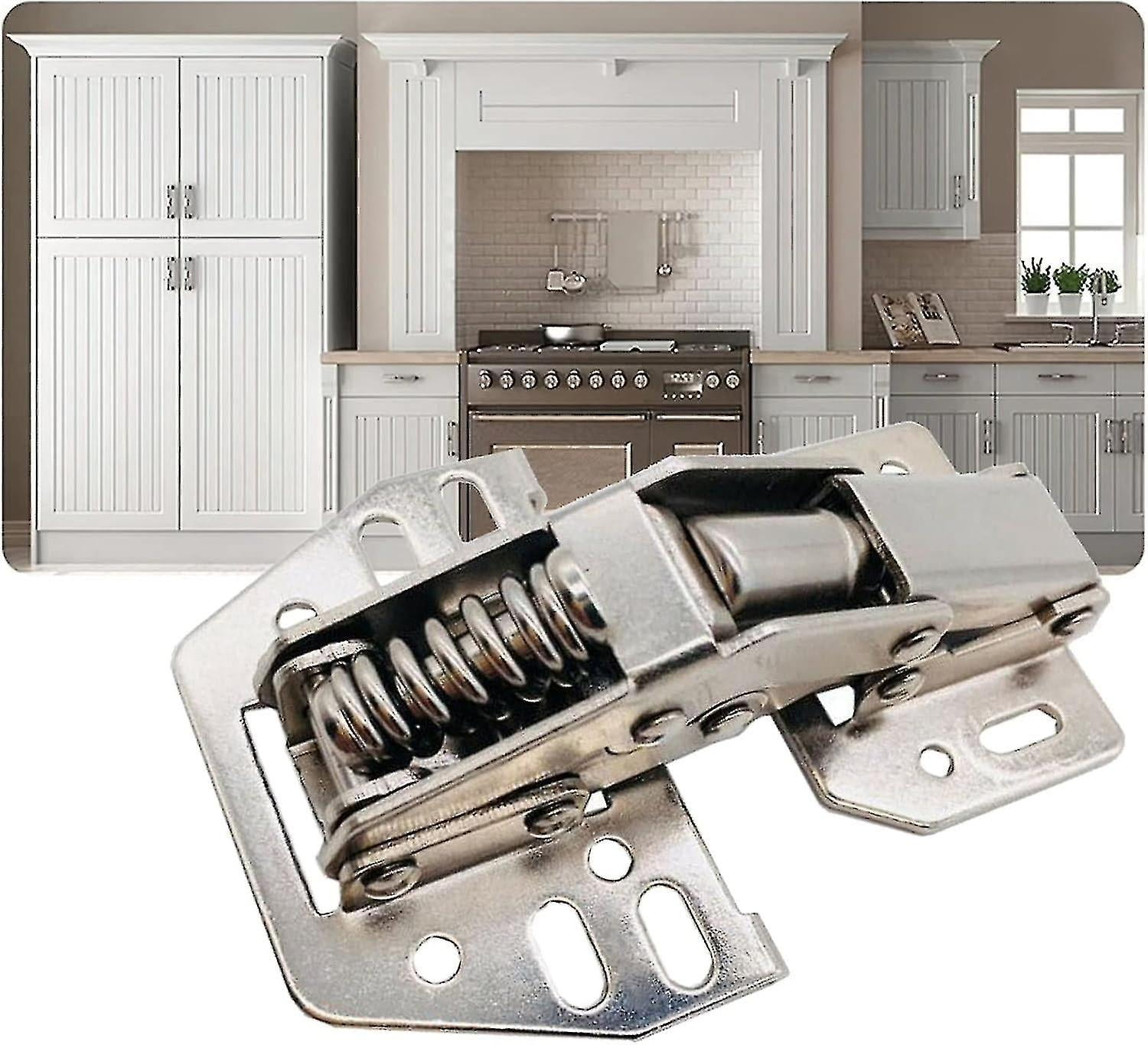 Swing Up Flap Hinge, 2pcs Overhead Swing Up Locker Cupboard Door Stay ...