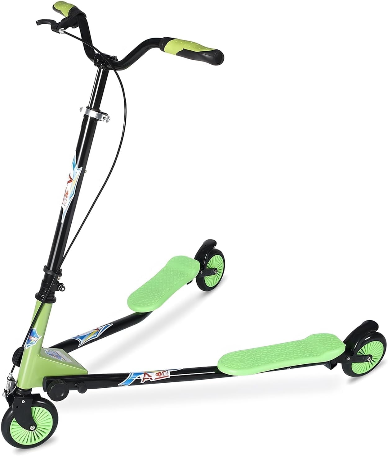 Wheelive, 3-Wheel Drift Scooter, foldable, with adjustable handlebar ...