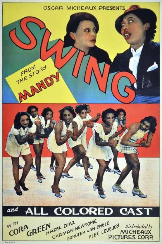 Swing, all colored cast.Movie Decorative Ad Poster. Home Graphic Art ...