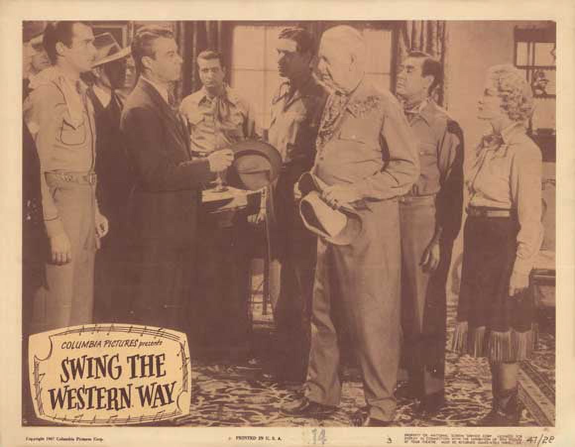 Swing the Western Way - movie POSTER (Style B) (11" x 14") (1947 ...