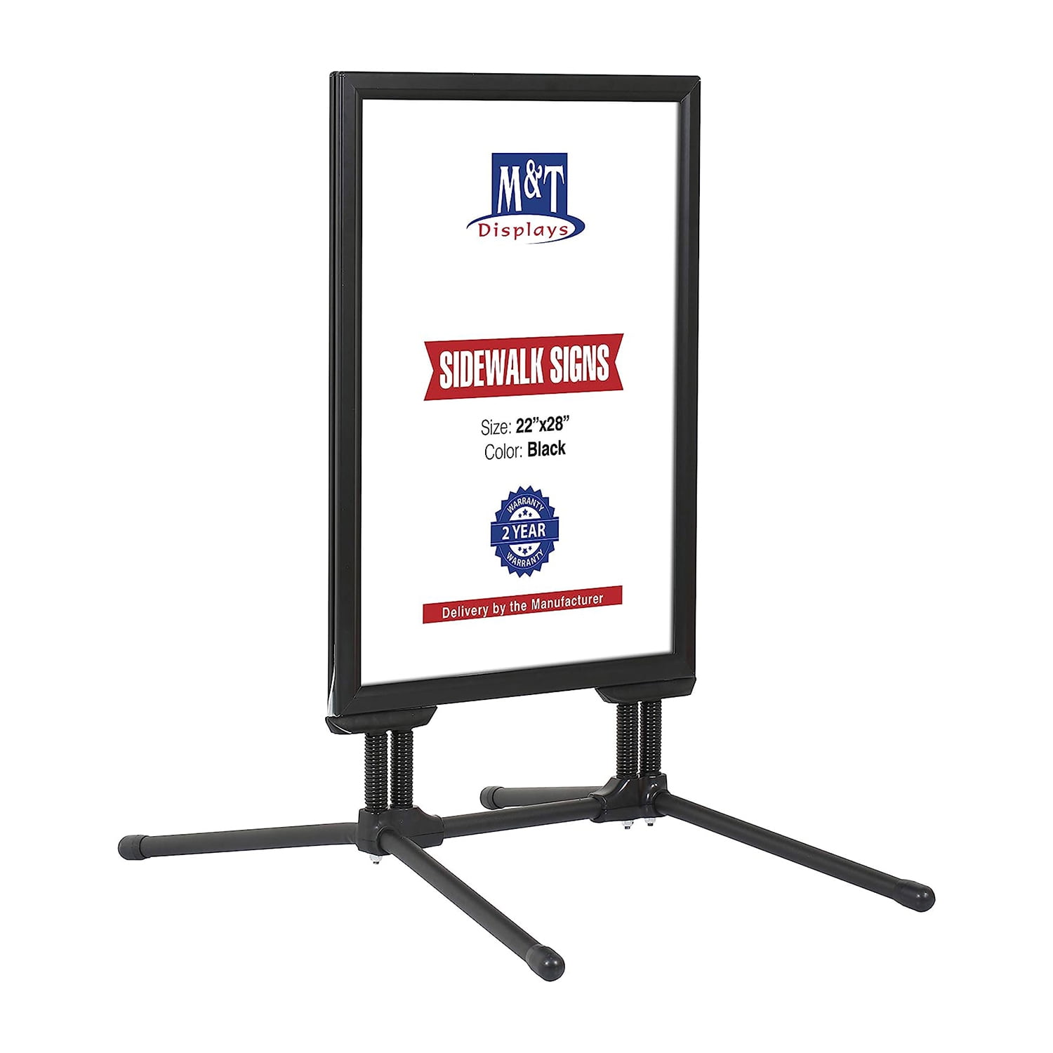 SwingPro Weather and Wind Resistant Outdoor Pavement Sidewalk Sign for ...