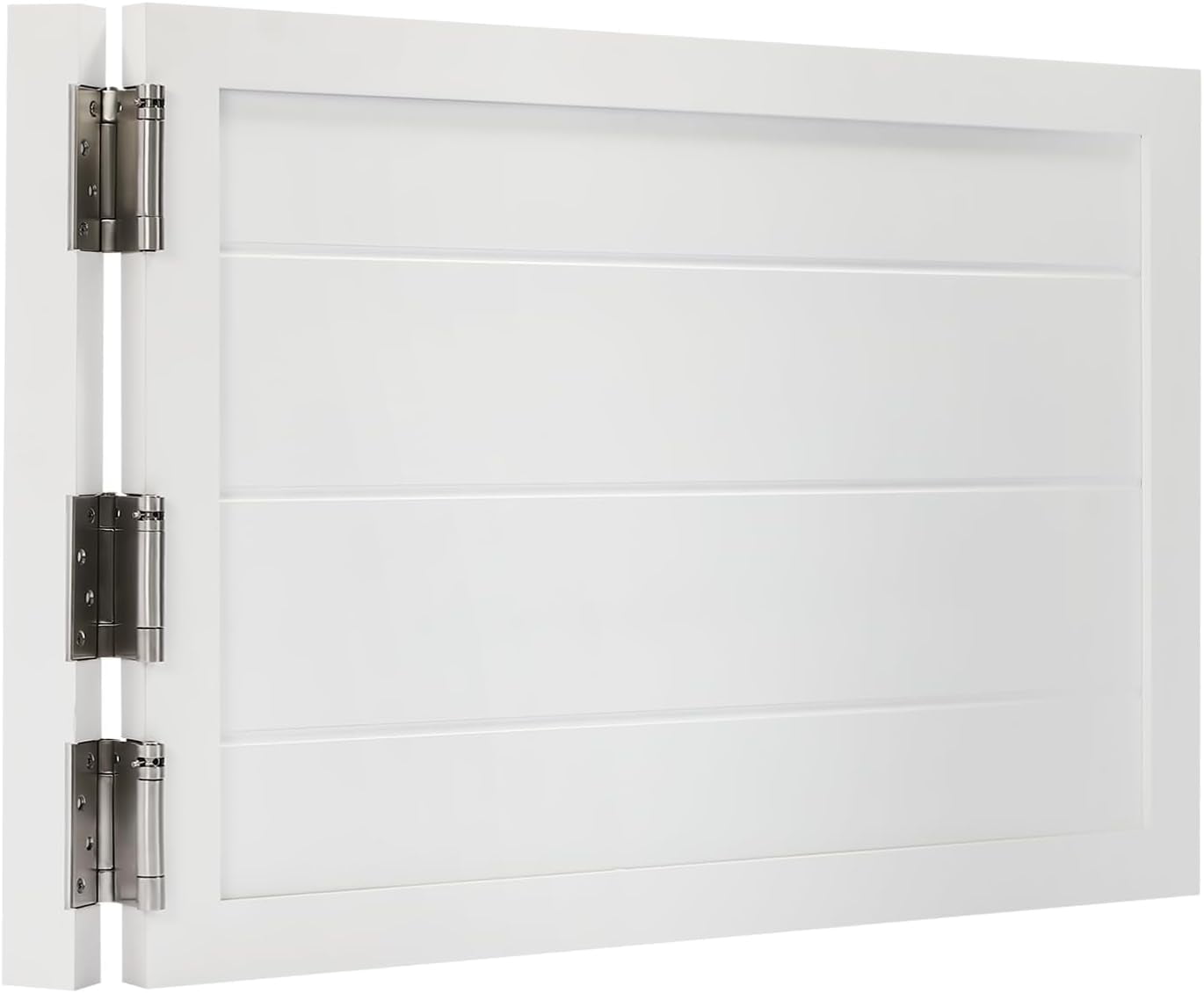 Swinging Door, 35.4x23.6in Interior Solid Wood Cafe Door with 3 Spring ...