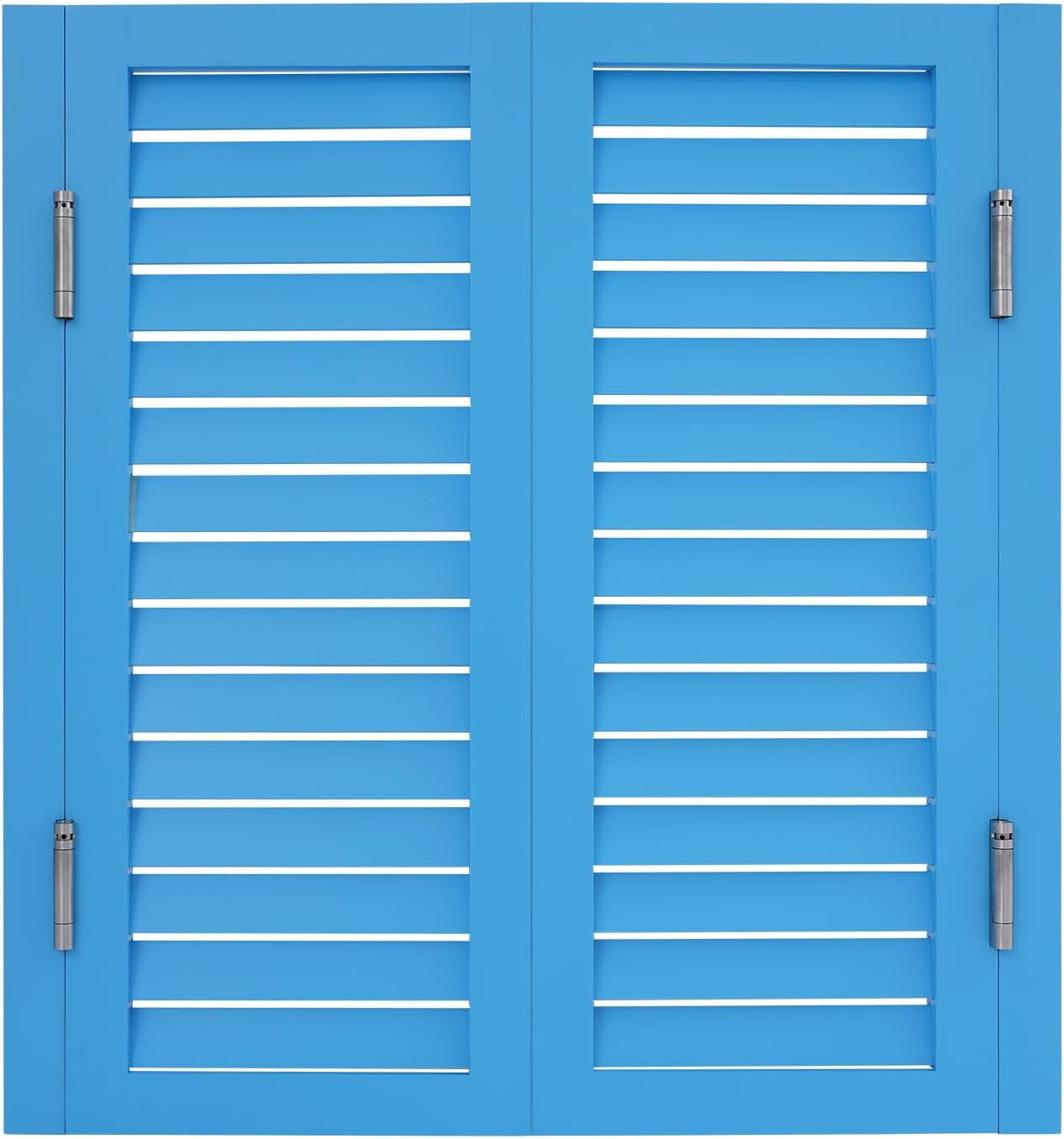 Swinging Door Cafe Doors, 33.5" Wx35.4 H Wooden Half Saloon Door with 4 ...