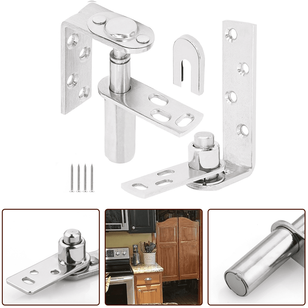 Swinging Door Hinge,Cafe Door Hinges Self-Return & Adjustable Angle ...