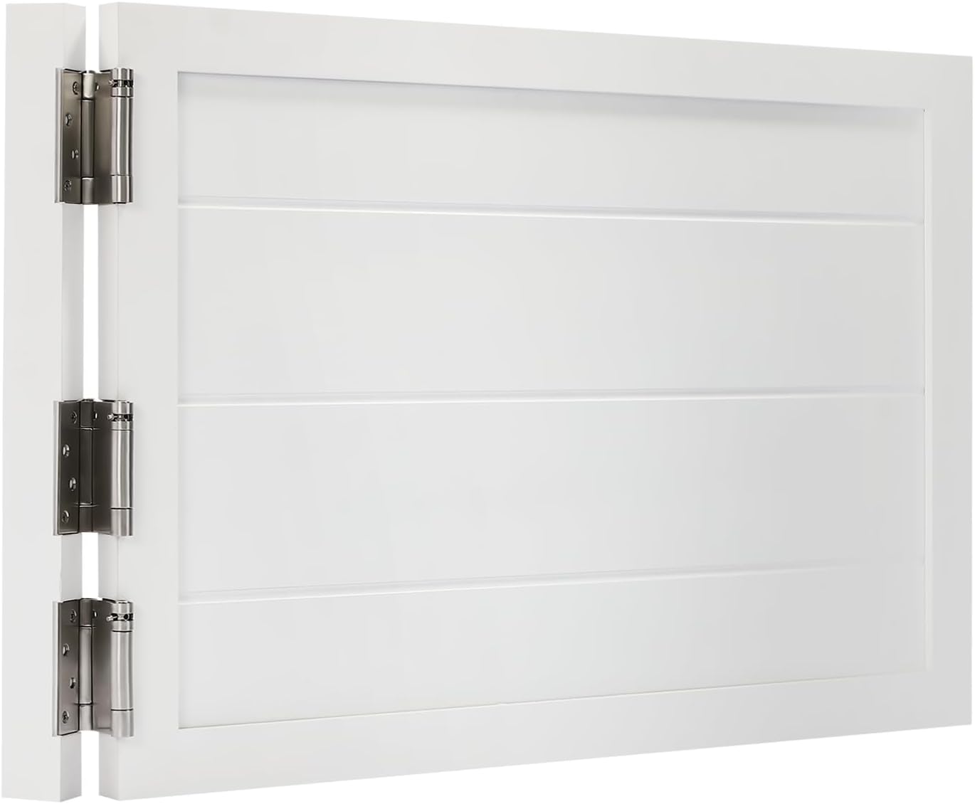 Swinging Door, Solid Wood Swing Door with 3 Spring Hinges, Half Waist ...
