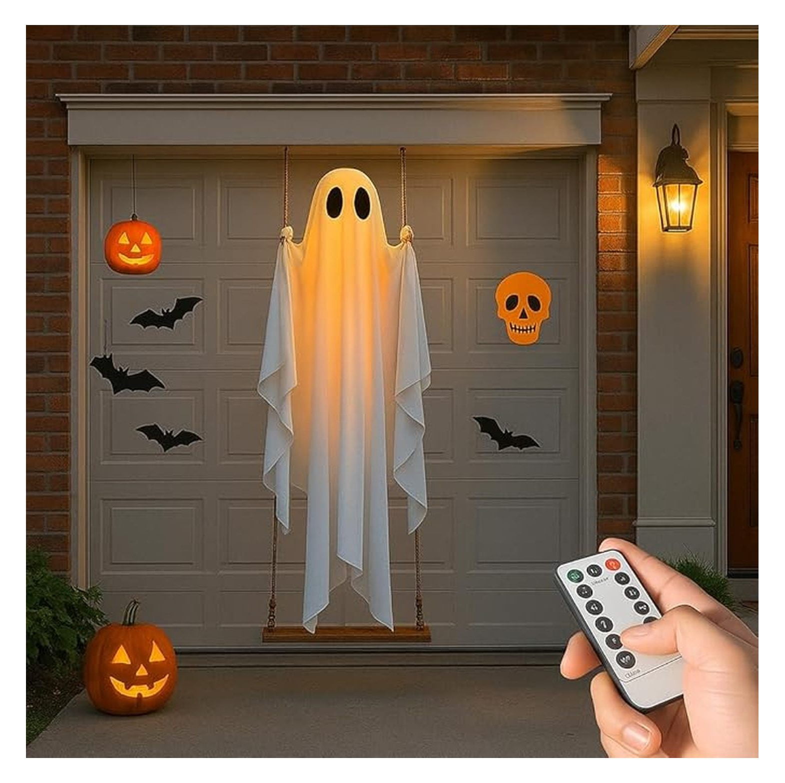 Swinging Ghost Outdoor Decor - 5FT, 2025 New Hanging Decoration ...