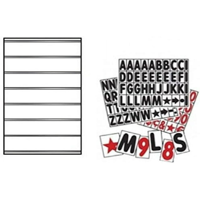 Swinging Message Board Sign White Face Panel And Letters by Accent ...