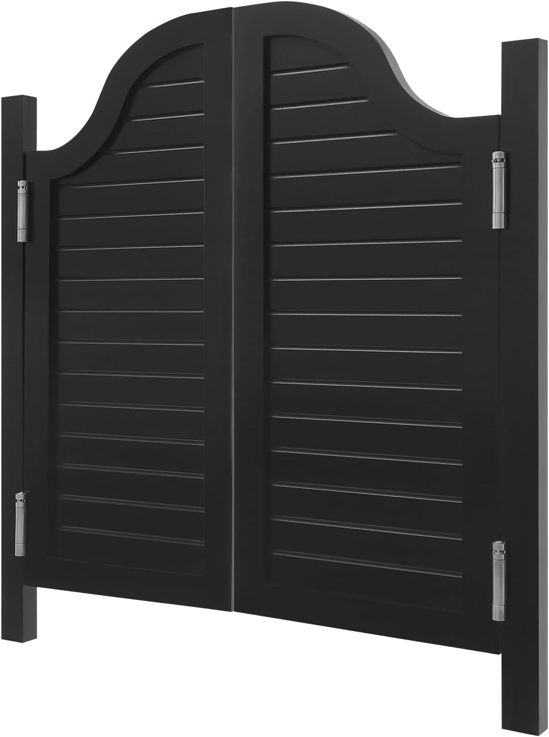 Swinging Solid Wood Doors, Cafe Salon Half Waist Door with Hinges for ...