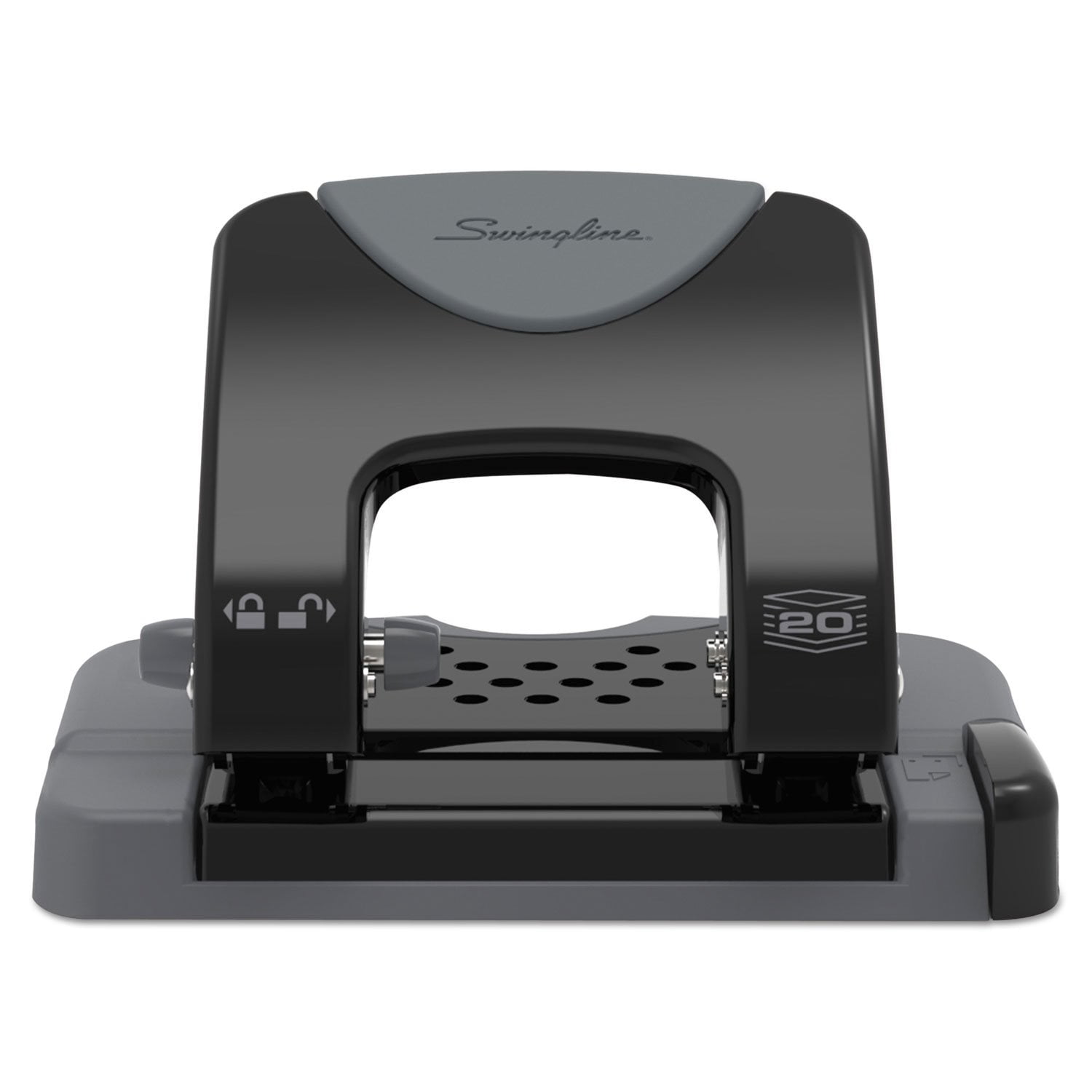 Swingline 2 Hole Punch, ESF27 20 Sheet Capacity Hole Puncher, Paper ...
