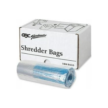 Fellowes Plastic Shredder Waste Bags, 6-7 gal Capacity, 100/CT Trash ...