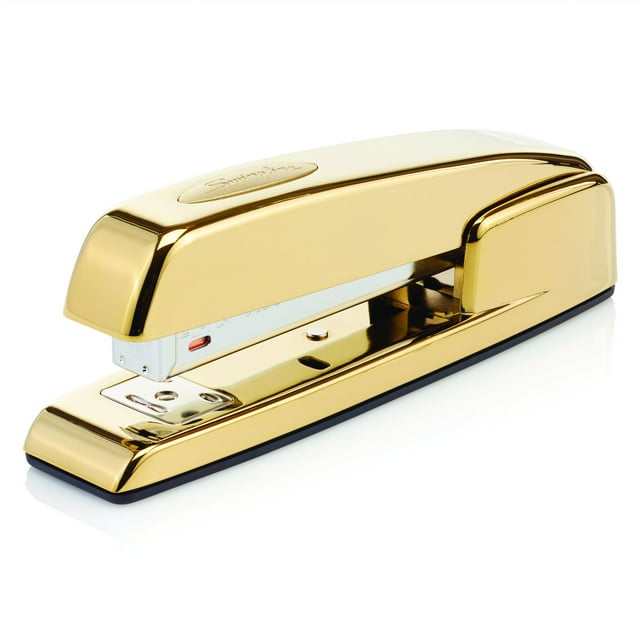 Swingline 747 Business Desktop Stapler 30 Sheets Gold Metallic - Full ...